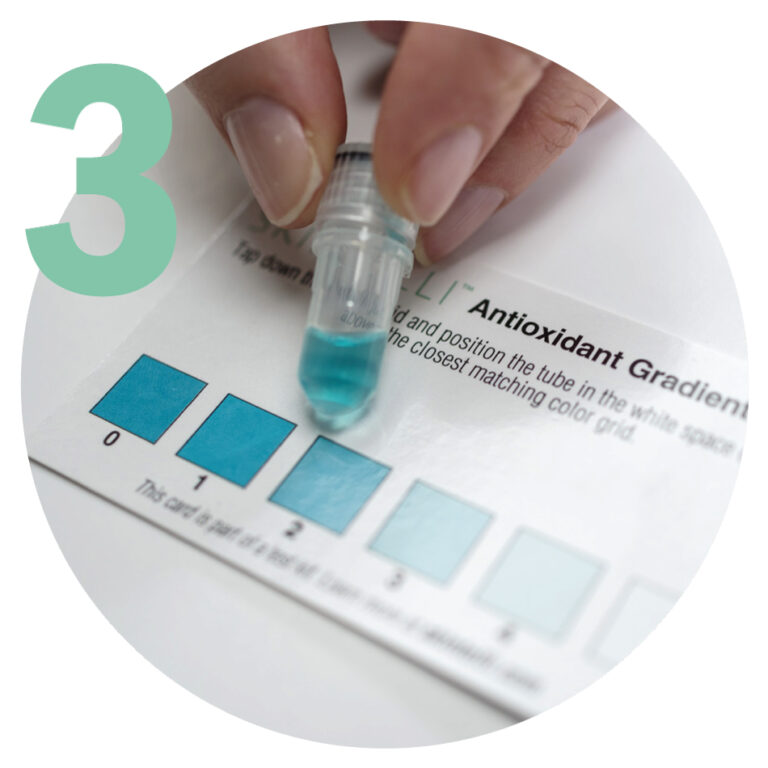 Skin Antioxidant Home Self-Test | SKINTELLI